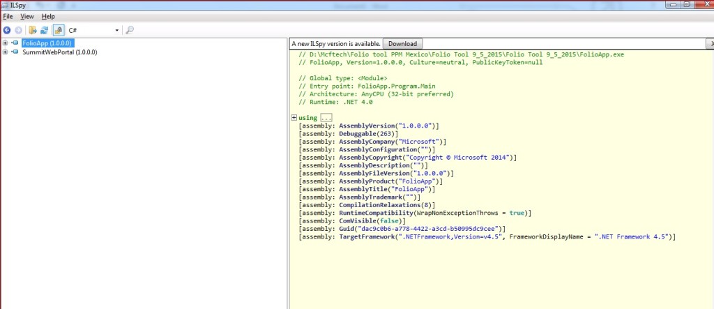 How to get .Net Source Code from DLL or EXE File - Taksa Technology ...